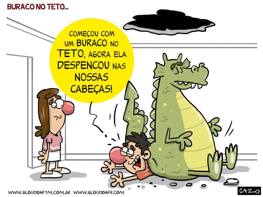 # Charges: Buraco no Teto - Blog do AFTM