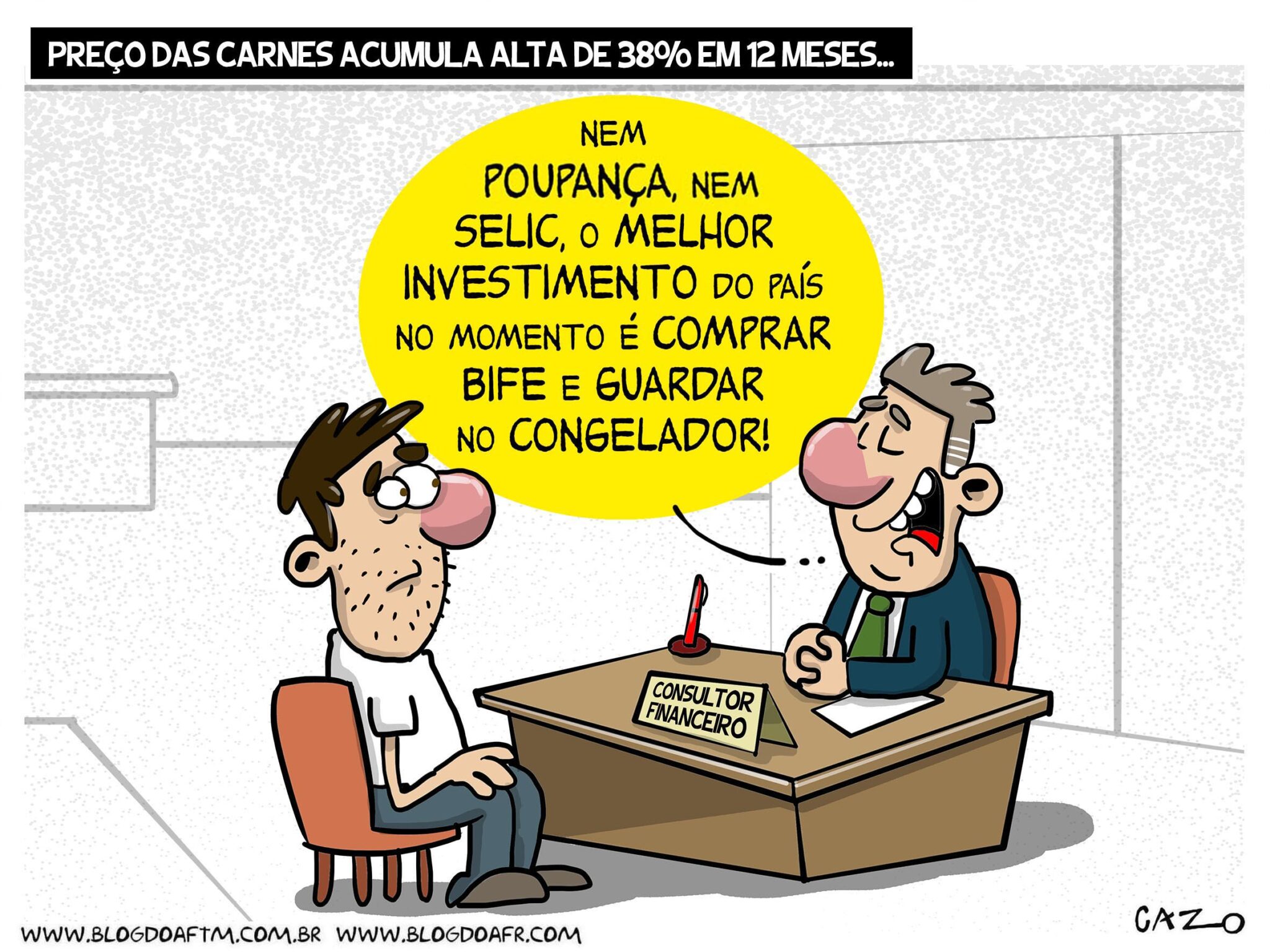 #Charge: Preço das carnes - Blog do AFTM