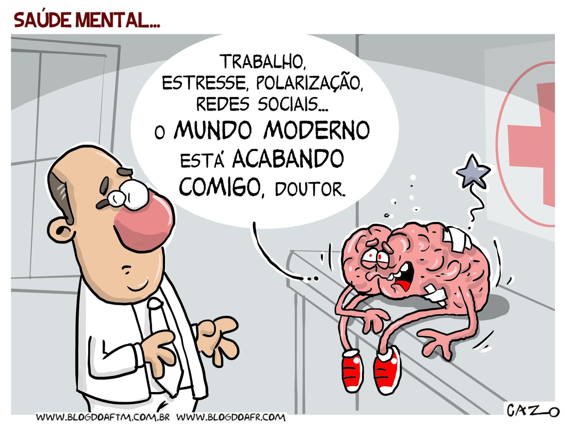 #Charge: Saúde Mental - Blog do AFTM