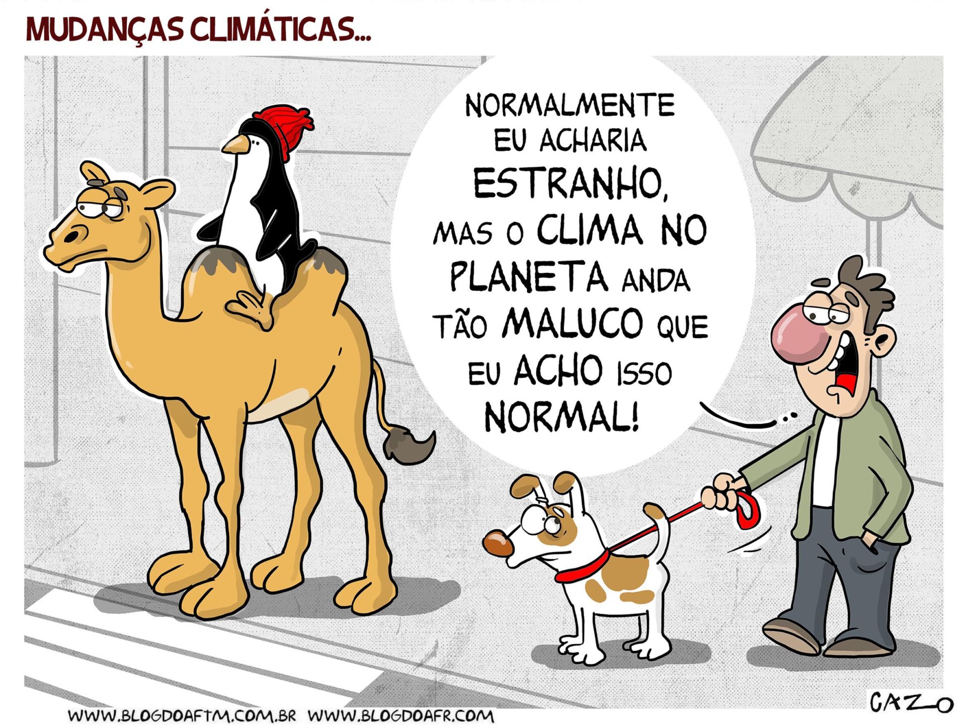 #Charge: Mudanças Climáticas - Blog do AFTM #Charge: Mudanças Climáticas - Blog do AFTM