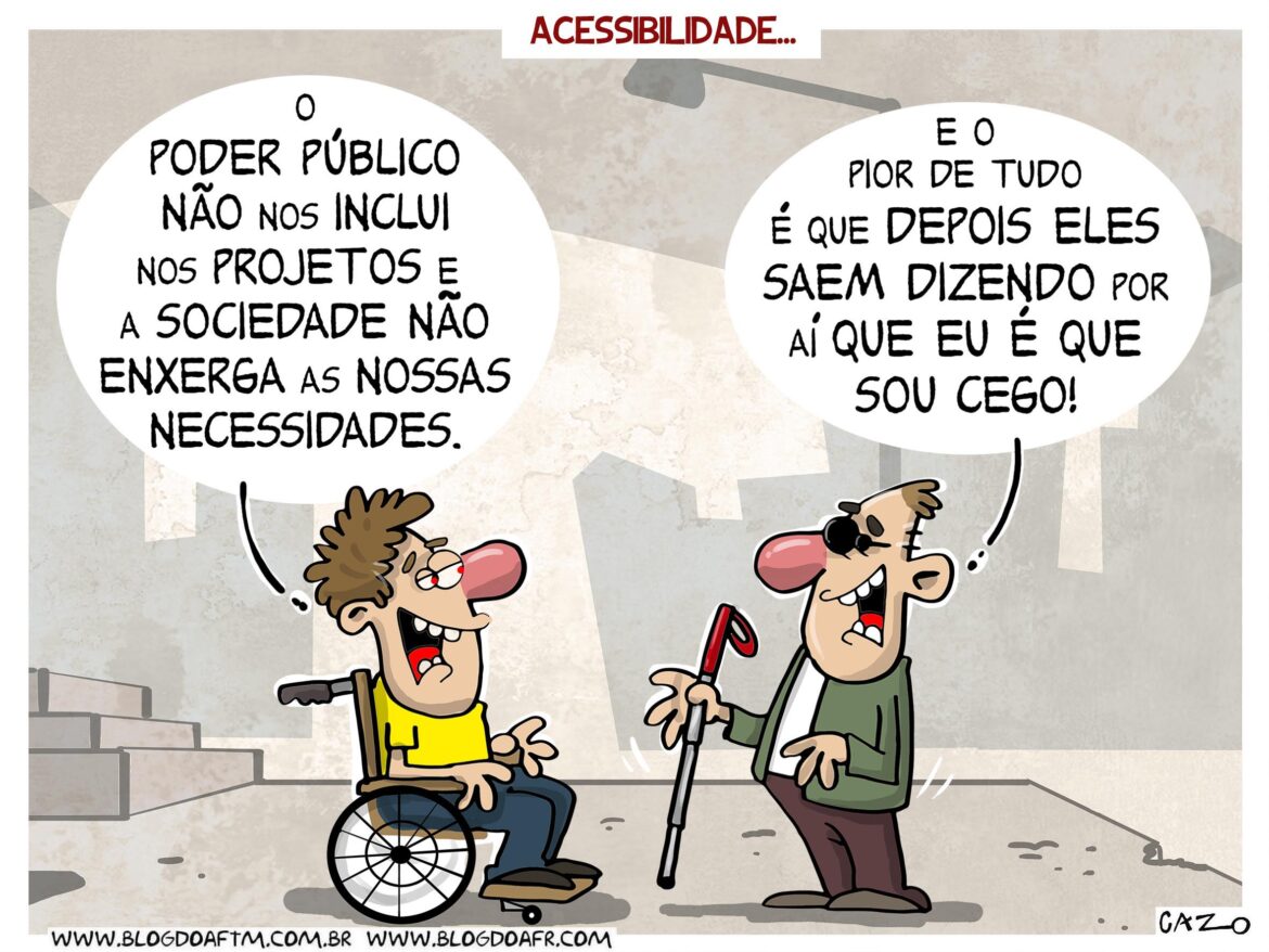 #Charge: Acessibilidade - Blog do AFTM