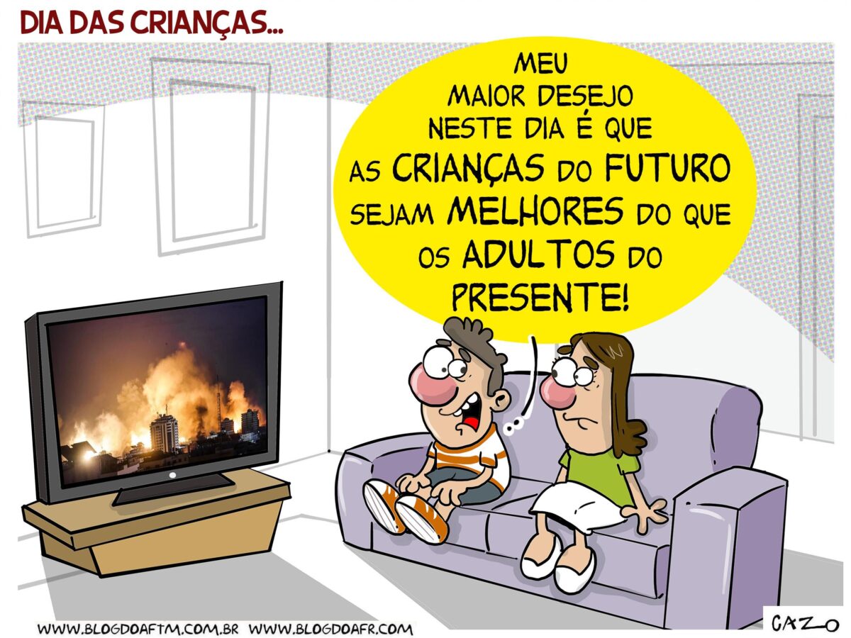 #Charge: Dia das Crianças - Blog do AFTM