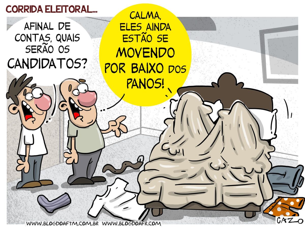 #Charge: Corrida Eleitoral - Blog do AFTM