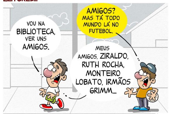 #Charge: Livro Infantil - Blog do AFTM
